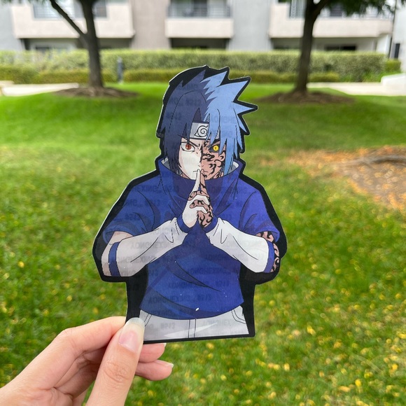 Hot Topic | Design | Naruto Sasuke Uchiha Anime Car Decal 3d Sticker ...
